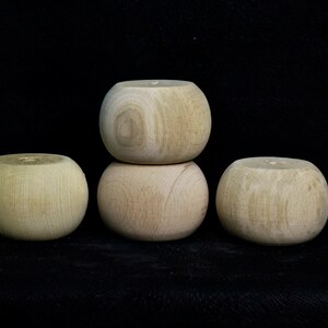 Set of 4 Dresser Round Ball Bun Furniture Legs Feet Raw Feet - Etsy