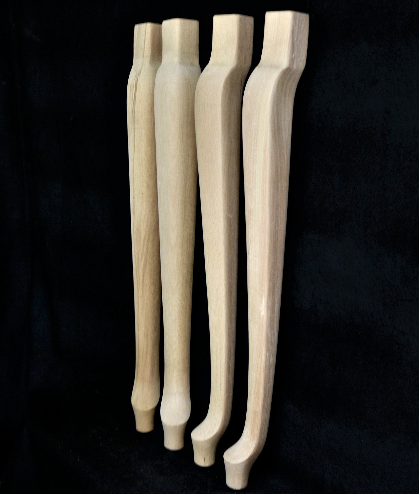 Natural Wood Table Leg Handmade Armchair Leg Solid Office Desk - Etsy