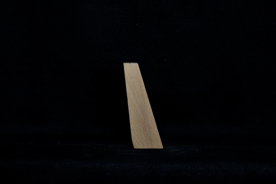 Angled Inclined Sloping Wooden Unfinished Handmade Leg Feet Flat Design ...