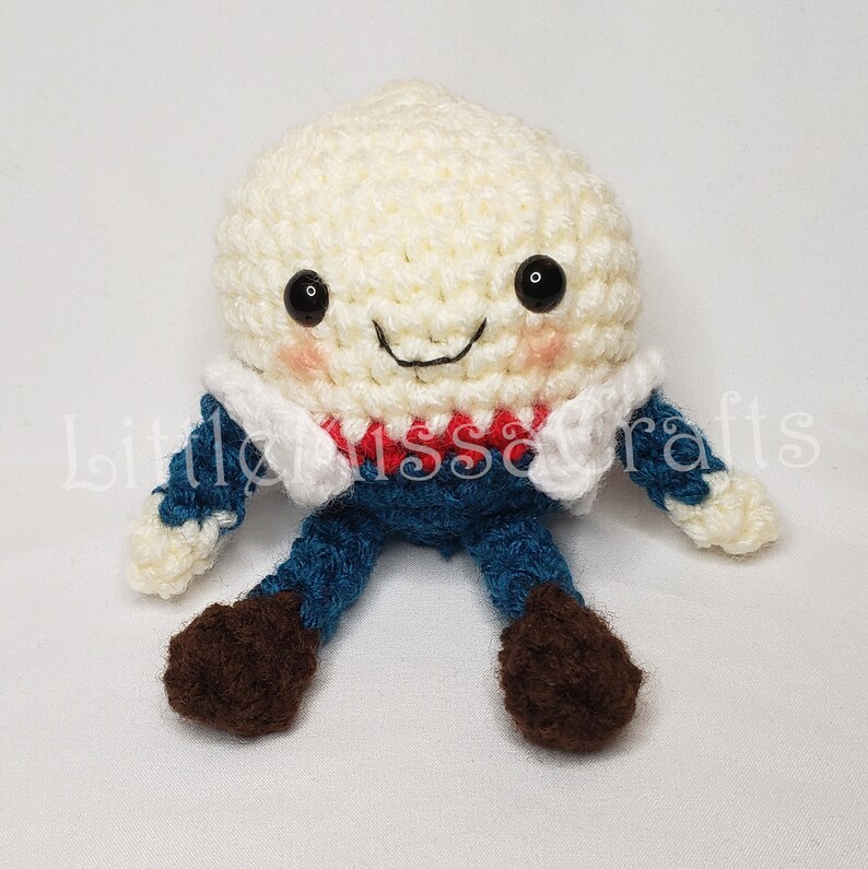 Crochet Pattern Humpty Dumpty and Wall Tissue Box Cover Plush Toy PDF ...