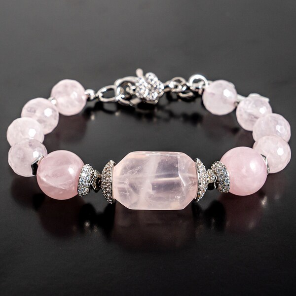 Large Stone Bracelet - Etsy