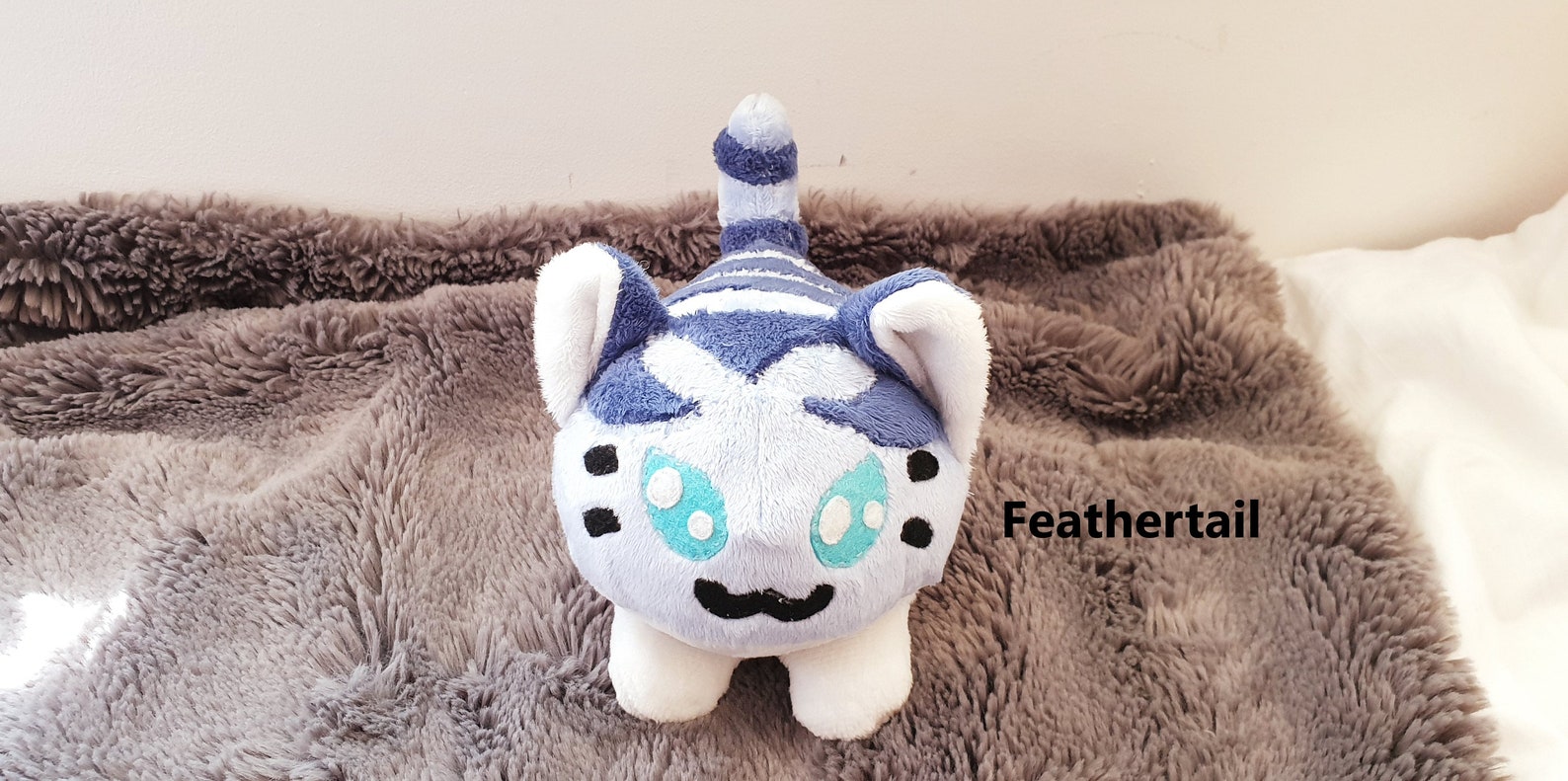 Warrior cats inspired beanie plushies Mapleshade Snowtuft and | Etsy