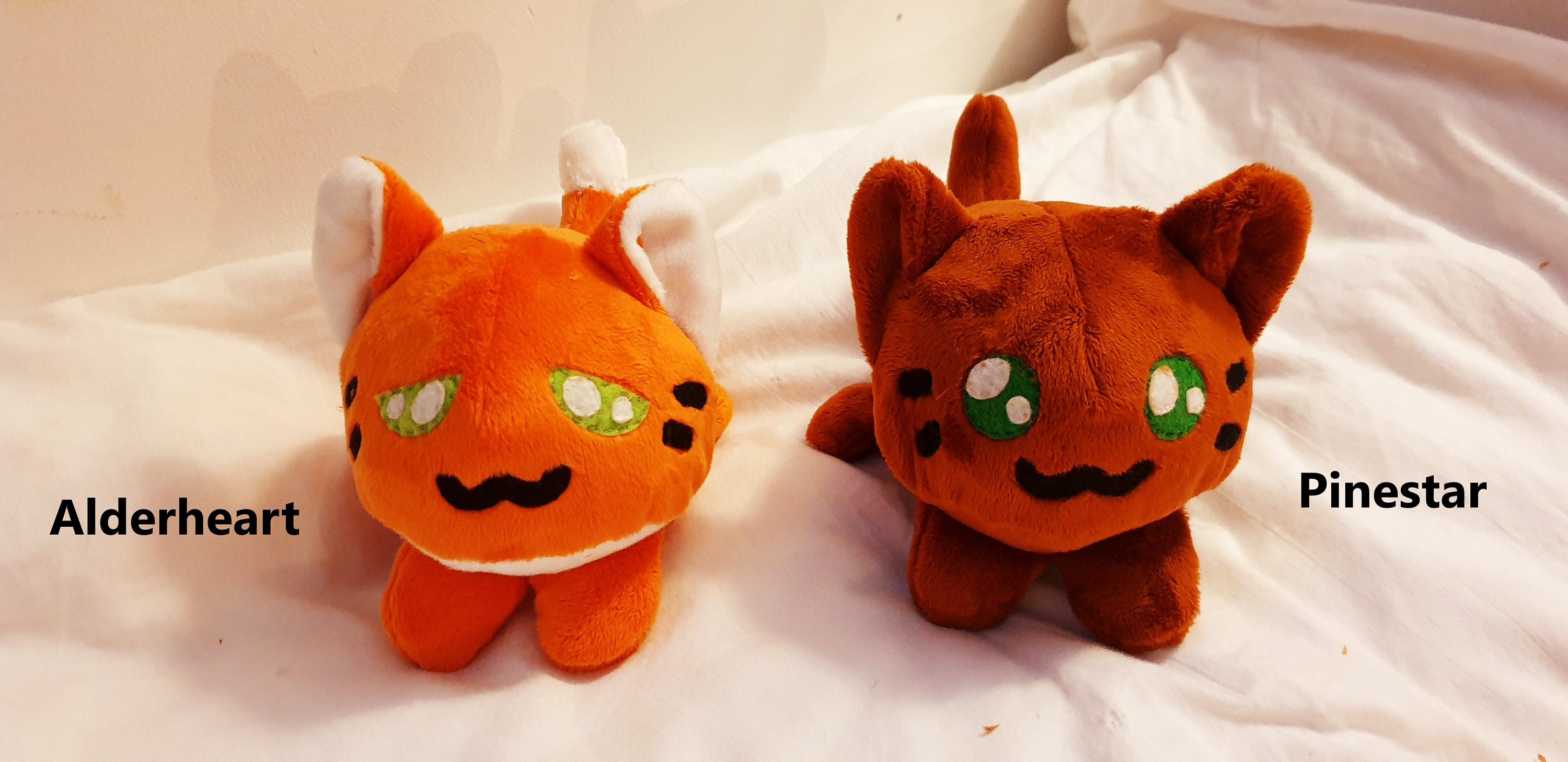 Warrior Cats Inspired Beanie Plushies Mapleshade, Snowtuft, 51% OFF