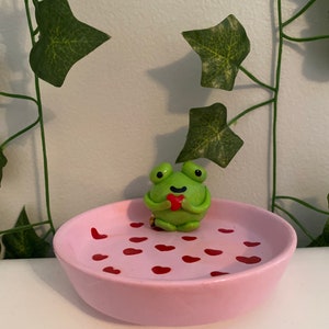 Frog earring holder store