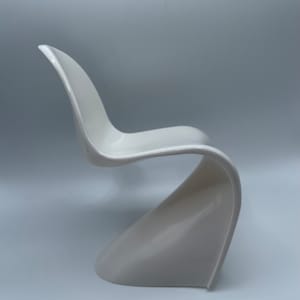 1:6 Scale Verner Panton Chair Mid Century Modern Acrylic Mini, MCM ...