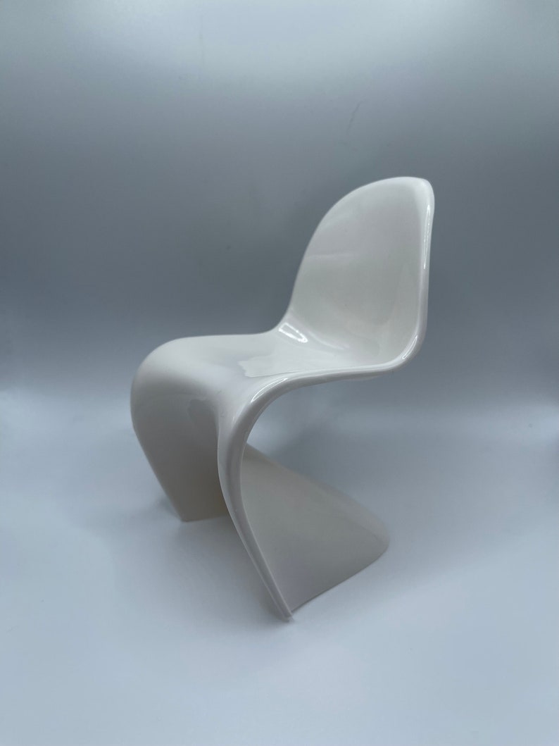 1:6 Scale Verner Panton Chair Mid Century Modern Acrylic Mini - Etsy