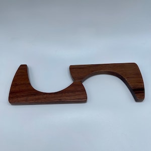 1:6 Scale Miniature Coffee Table, Triangle Top Wooden Table, MCM Mid ...