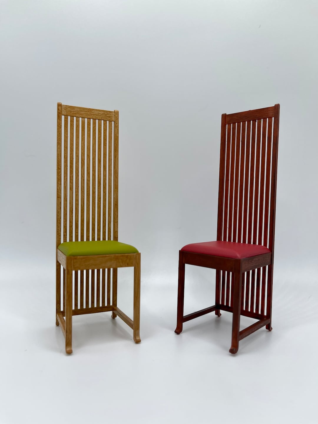 1:12 Scale Miniature Chair, Frank Lloyd Wright Robie Chair Miniature ...