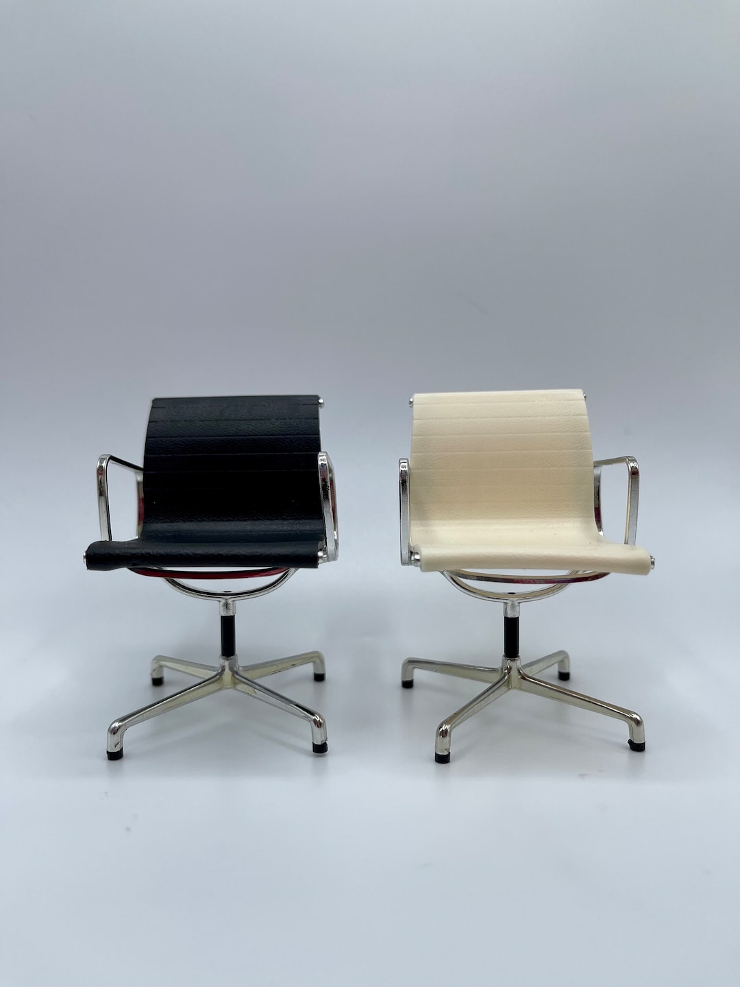 1:12 Scale Mini Computer Chair - Dollhouse Furniture - Mid Century ...