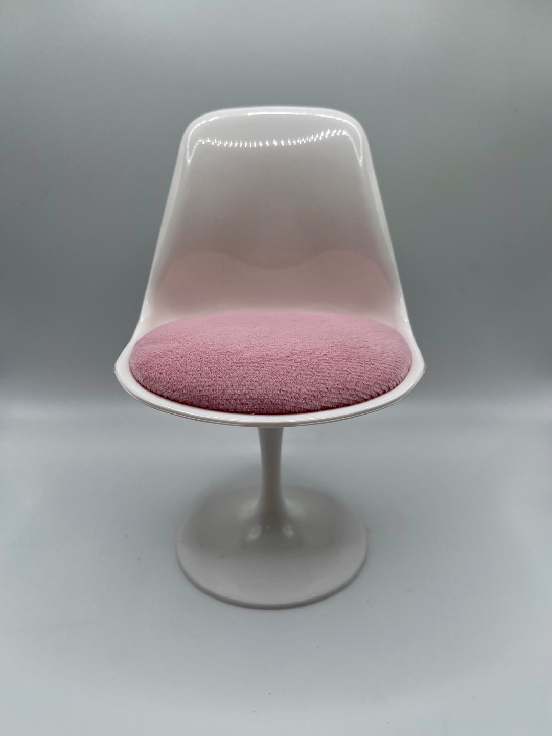 1:6 Scale Miniature Tulip Chair Mid Century Modern Acrylic Mini, MCM ...