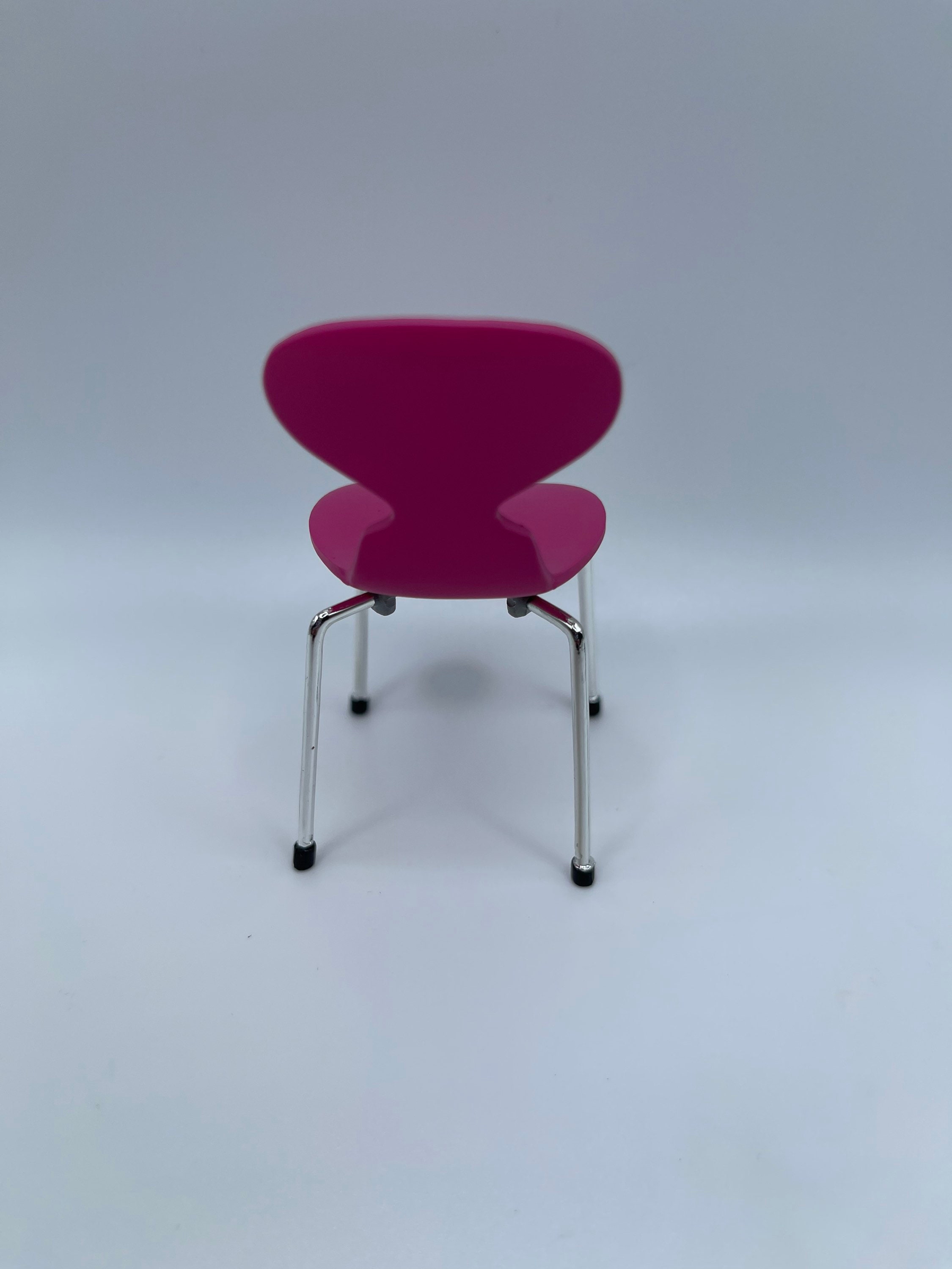 1:12 Scale Ant Chair by Arne Jacobsen Miniature Pink MCM - Etsy