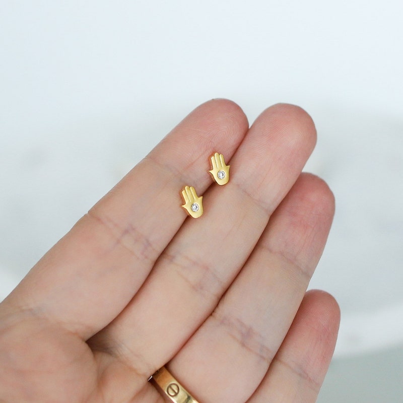 Hand Earrings - Etsy