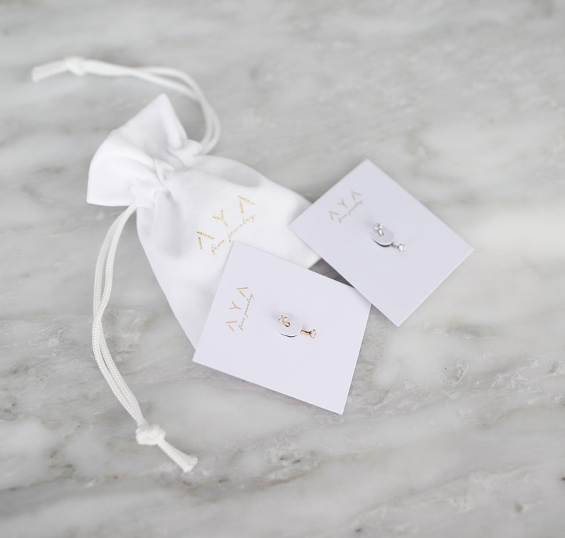 Gold/silver Diamond Rook Piercing Curved Barbell Cubic | Etsy