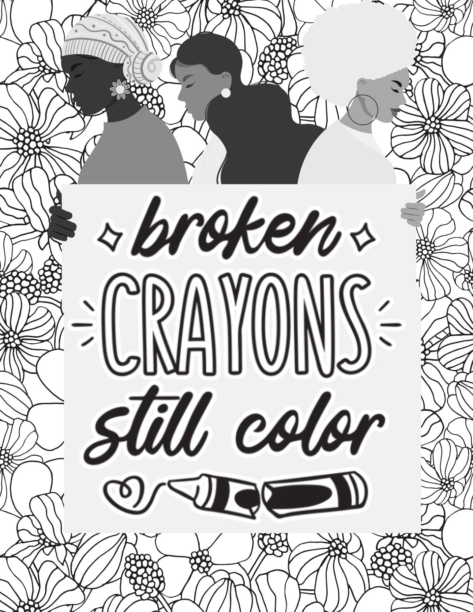 Broken Crayons Still Color Graphic - Etsy