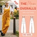 Overalls Sewing Pattern PDF | Xs-xxxl| Instant Download | Overalls ...