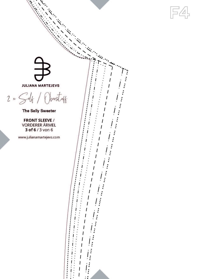 Sweater Sewing Pattern PDF | XS-XXXL | Instant Download | Beginner ...