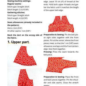 Jumpsuit Pattern Ladies XS-XXXL PDF Download With Layers, Sewing Pattern Jumpsuit, V Neck With ...