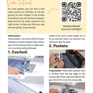 Blazer Sewing Pattern Kimono Cardigan Jacket | XS-XXXL | Instant Download | Beginner Friendly ...