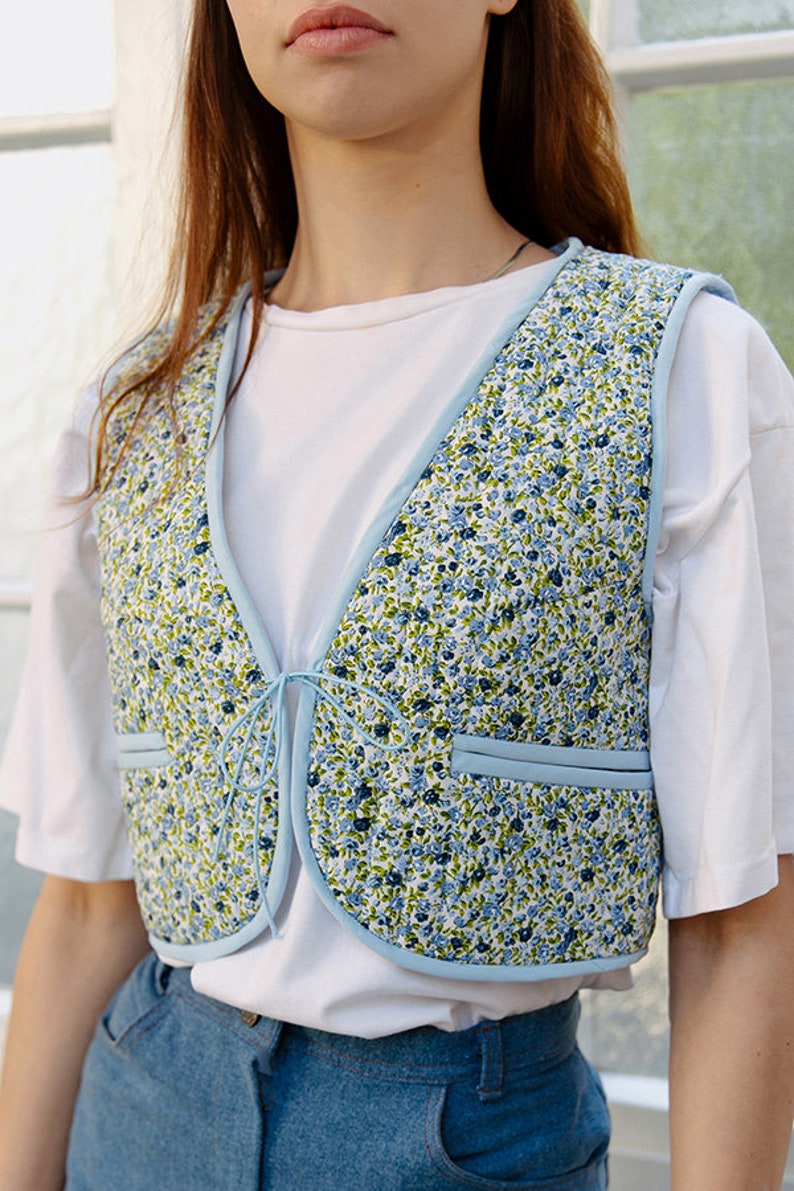 Quilted Vest Sewing Pattern PDF Reversible Vest Pattern Xs-xxxl With ...