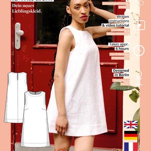 Shift Dress Sewing Pattern PDF | Xs-xxxl | Instant Download | Linen ...