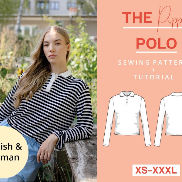 Polo Shirt Pattern - Etsy