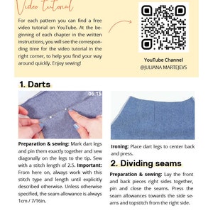 Tapered Pants Sewing Pattern PDF | Xs-xxxl| Instant Download | Beginner ...