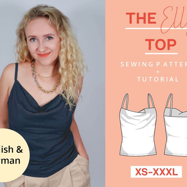 Sewing Pattern Spaghetti Strap - Etsy