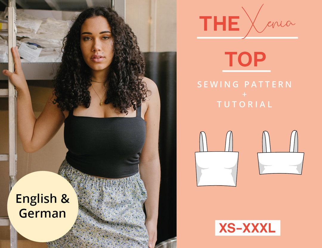 Summertop Digital PDF Sewing Pattern | XS-XXXL | Instant Download ...