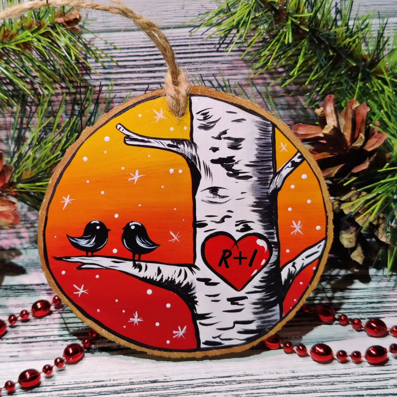 Birch Tree Slice - Etsy