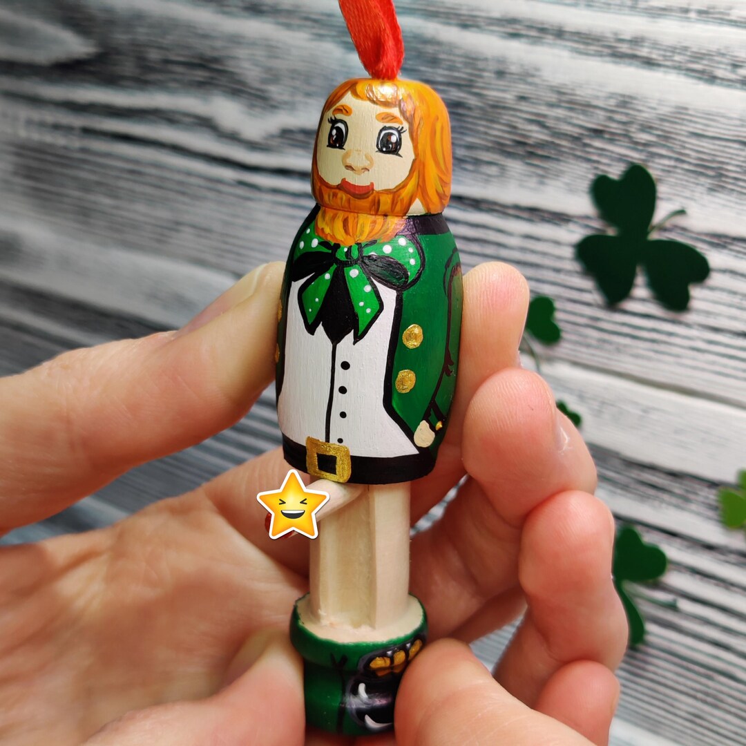 St. Patrick's Gnome, March Gnome, Leprechaun Gnome, St. Patrick's Day ...