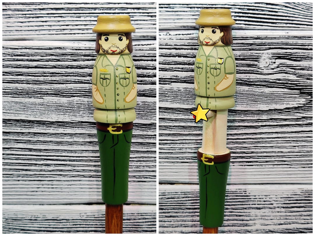 Funny Park Ranger Pen, Funny Gift for Hikers, Handmade Wooden Ballpoint ...