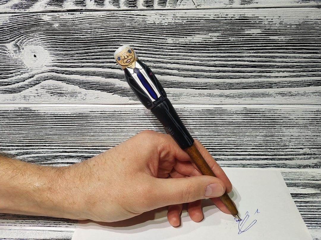 Funny Joe Biden Pen, Prank Pen, Funny Pen, Pen With a Surprise, Wooden ...