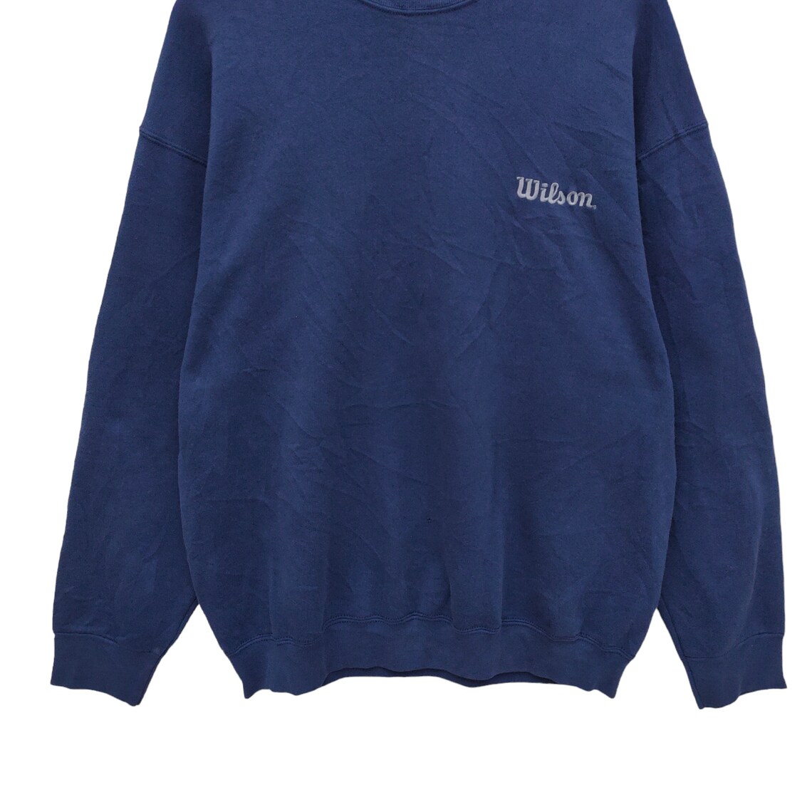90s Wilson Sweatshirt Vintage Wilson Embroidery Sweater Jumper Crewneck ...