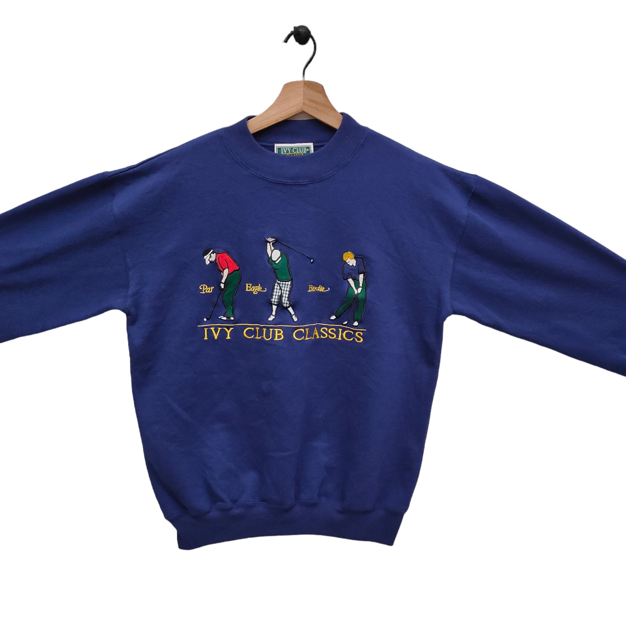 90s Golf Classic Sweater Medium Vintage IVY Club Classic Embroidery ...