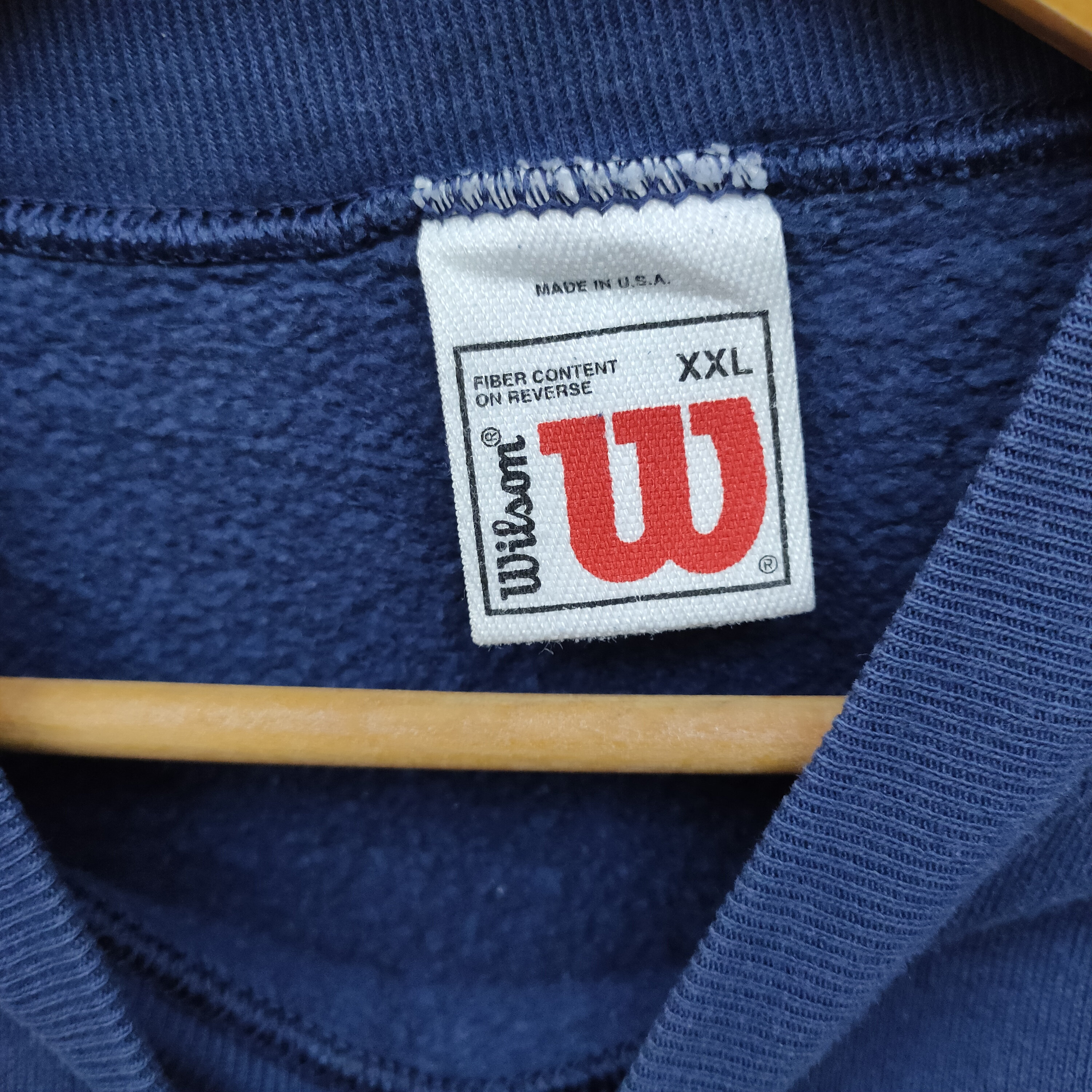 90s Wilson Sweatshirt Vintage Wilson Embroidery Sweater Jumper Crewneck ...