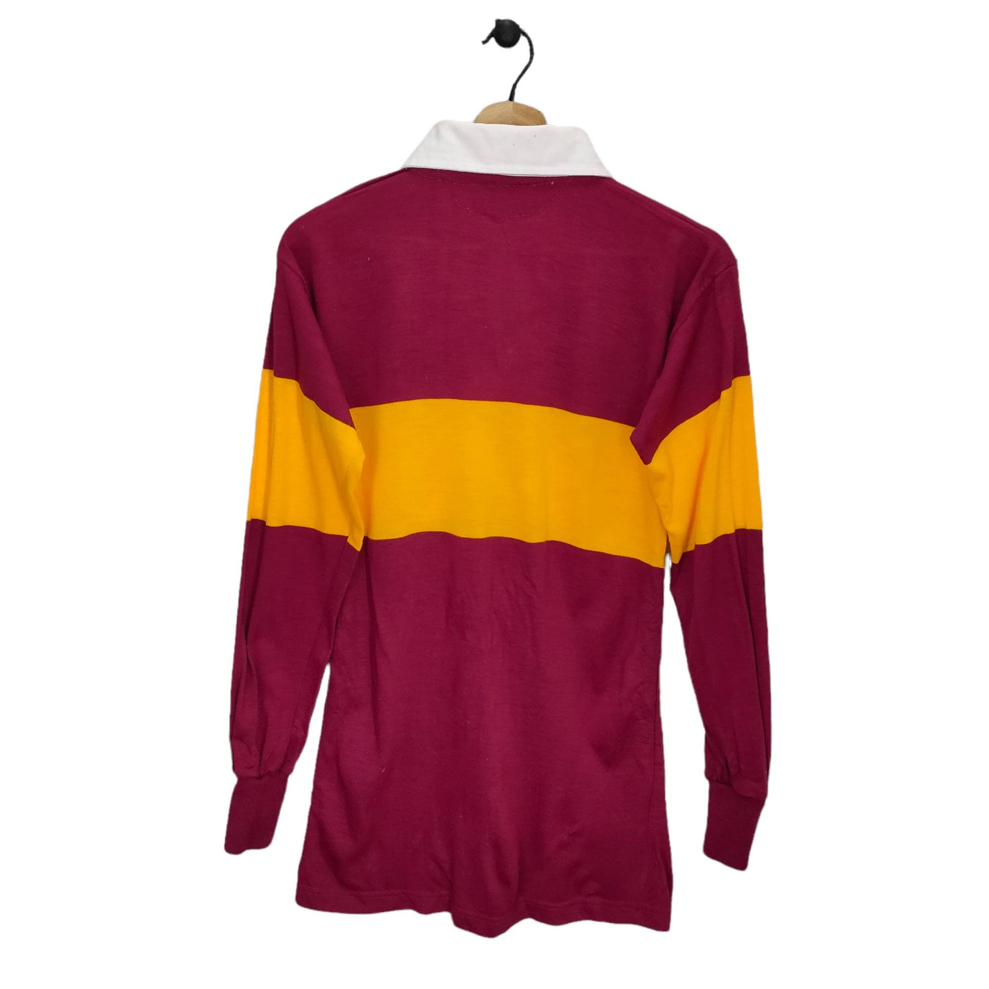 Eric Thomas Polo Shirt Vintage Rugby Stripes Shirt Red - Etsy