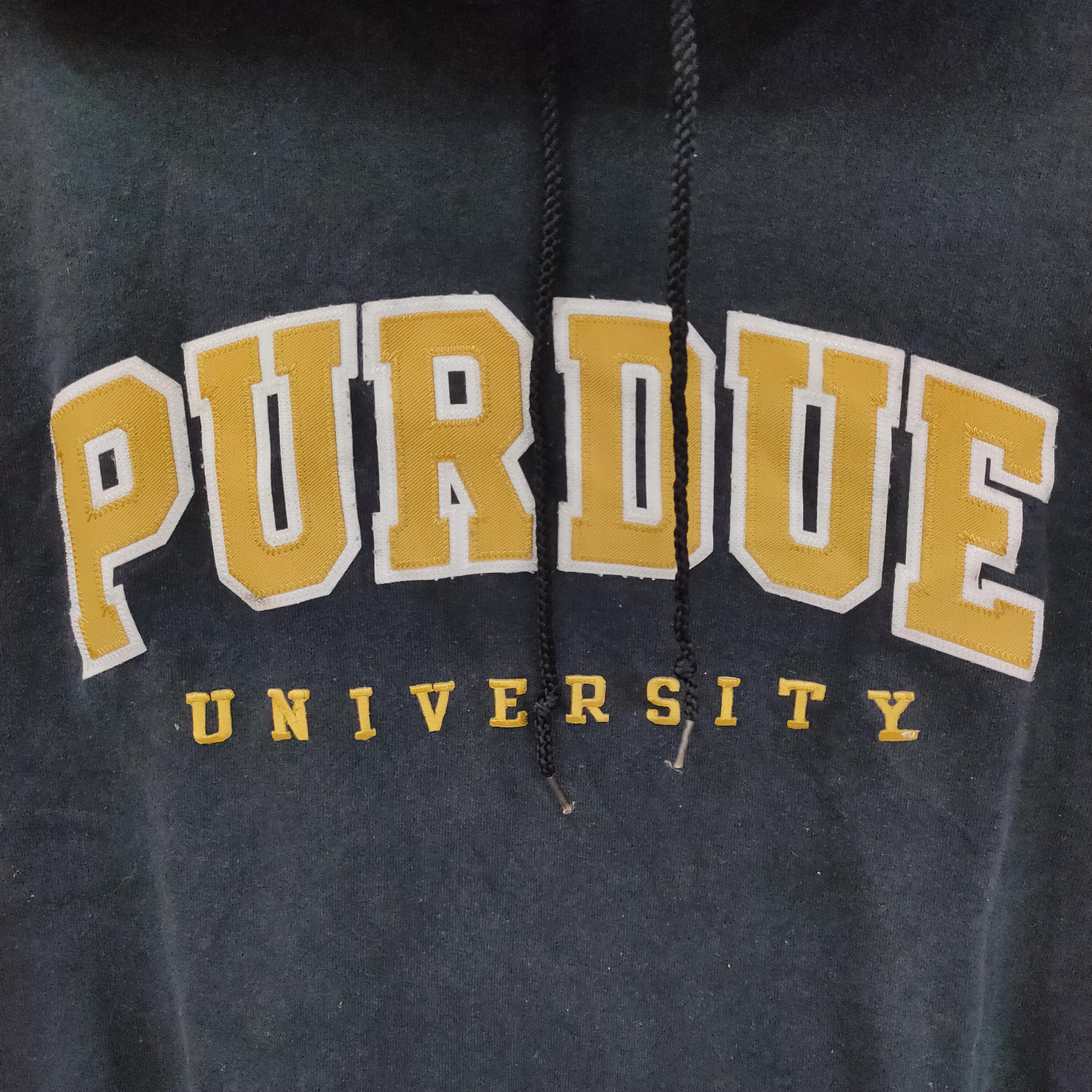 Purdue University Hoodie Sweatshirt X-large Vintage Champion Embroidery ...