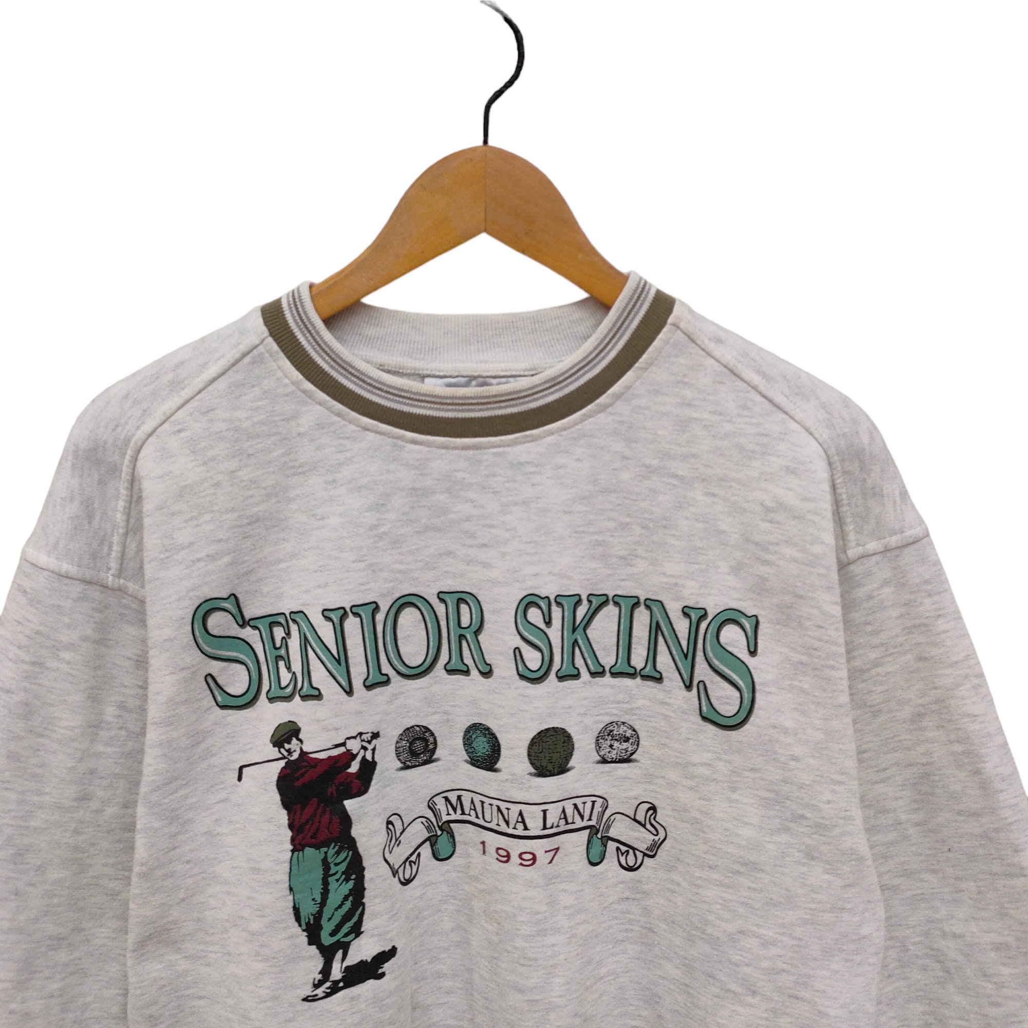 90s American Golf Tour Mauna Lani Sweatshirt Small Vintage Gear for ...