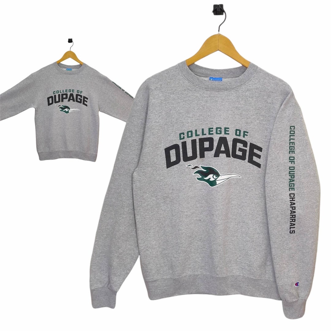 90s College of Dupage Chaparrals Crewneck Sweatshirt Medium Vintage ...