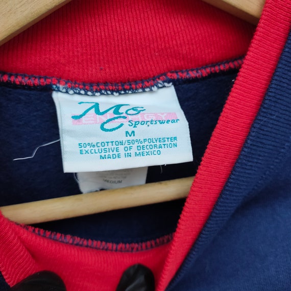 90s Mccc Sportswear Heart Embroidery Sweatshirt Mediu… - Gem