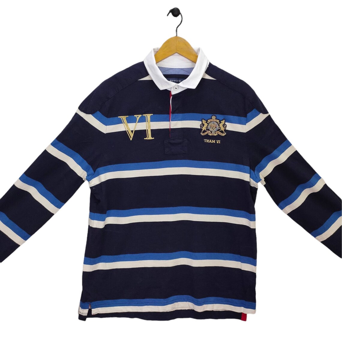 Howick Rugby, Vintage Long Sleeves Shirt, Rugby Polo Shirt, University ...