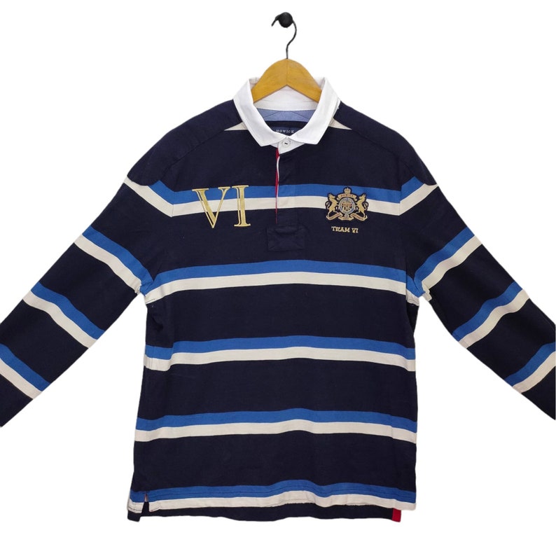 Howick Rugby, Vintage Long Sleeves Shirt, Rugby Polo Shirt, University ...