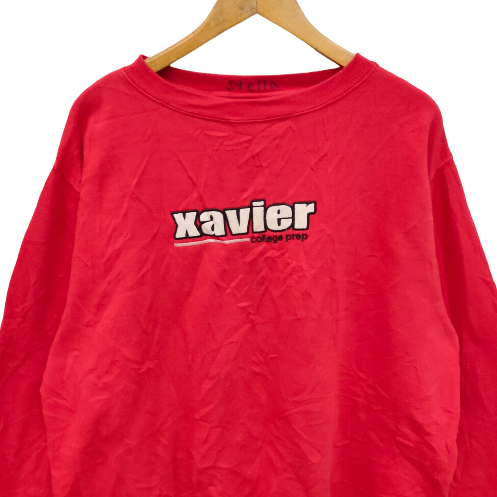 Y2K Xavier College Prep Sweatshirt X-large Vintage Embroidery Xavier ...