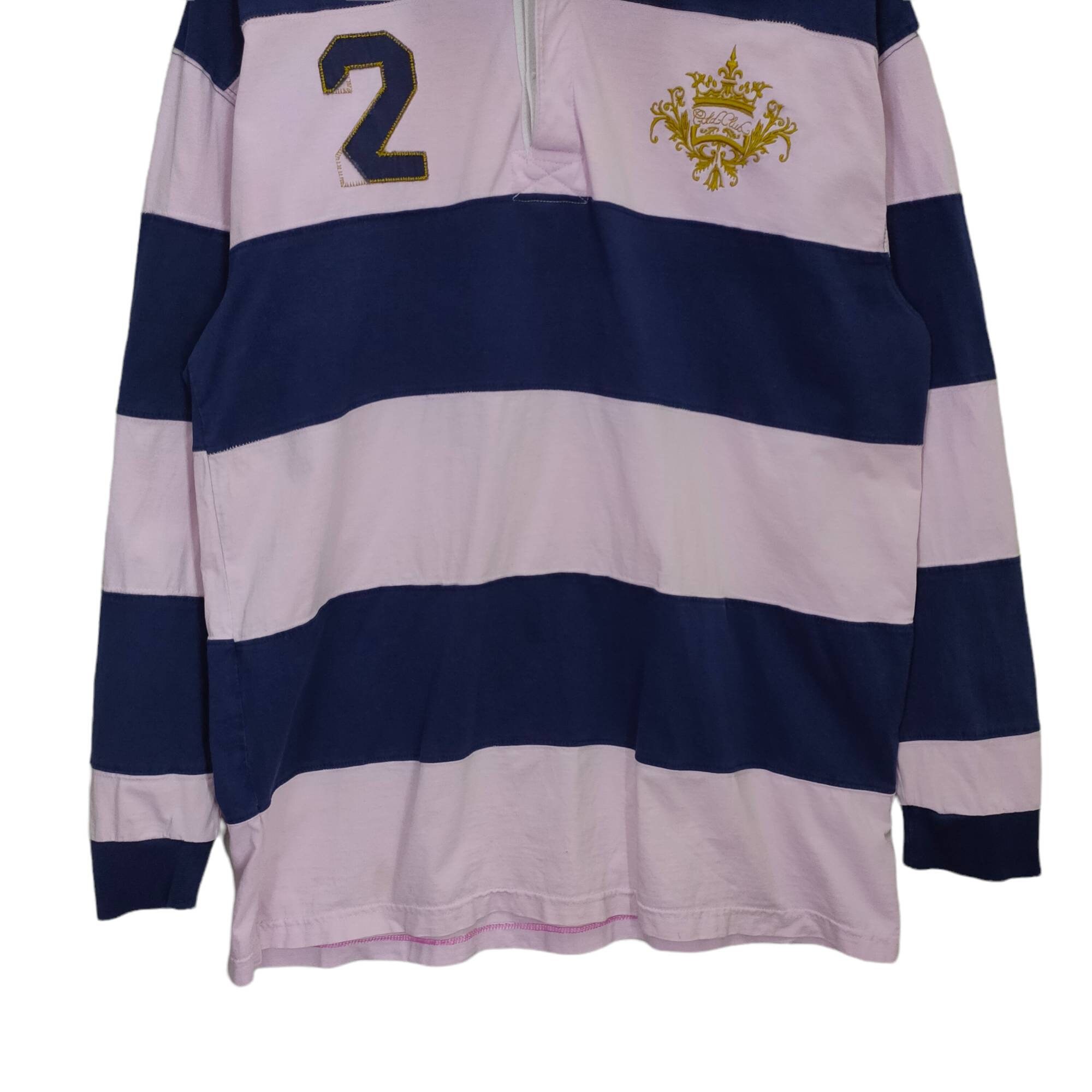 90s Weather Report Polo Shirt, Vintage Rugby, Classic Striped Shirt ...