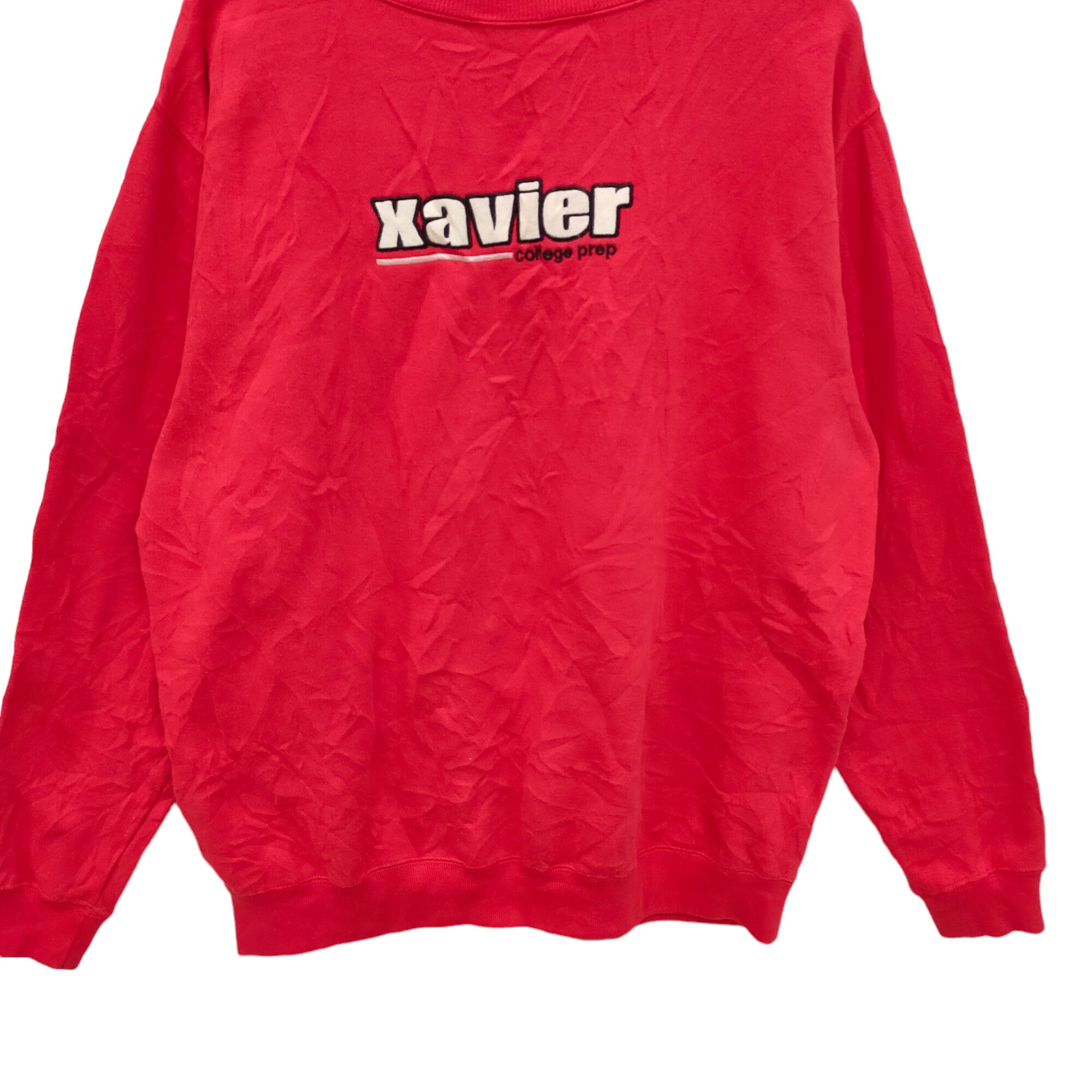 Y2K Xavier College Prep Sweatshirt X-large Vintage Embroidery Xavier ...