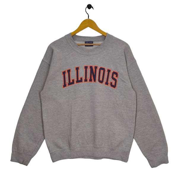 University of Illinois Sweater - Etsy