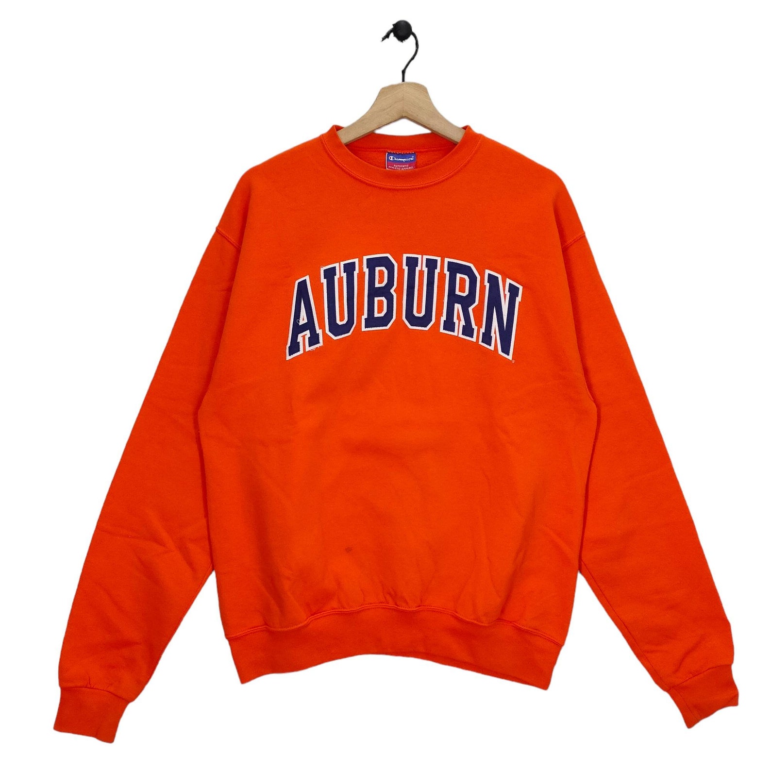 Vtg 90s Auburn Tigers Football Crewneck Sweatshirt Medium Vintage ...