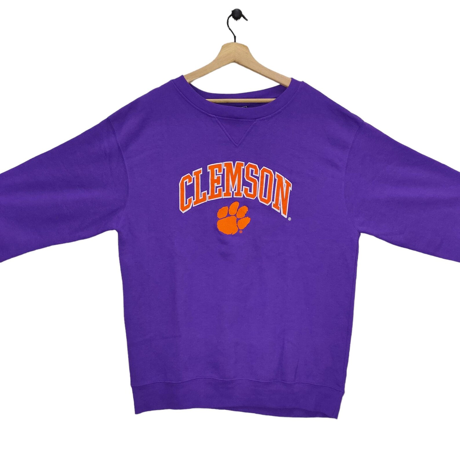 Y2k Clemson Tigers Football Crewneck Large Vintage Clemson University ...