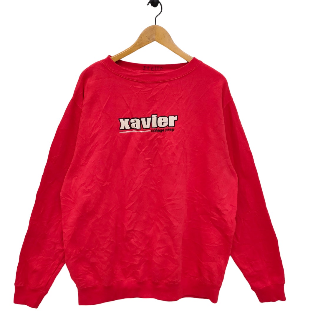 Y2K Xavier College Prep Sweatshirt X-large Vintage Embroidery Xavier ...