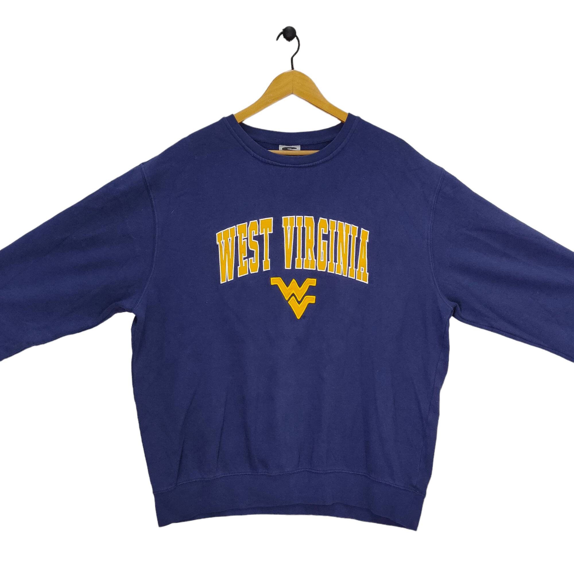 Y2K West Virginia University Crewneck Sweatshirt Vintage WVU Sweater ...